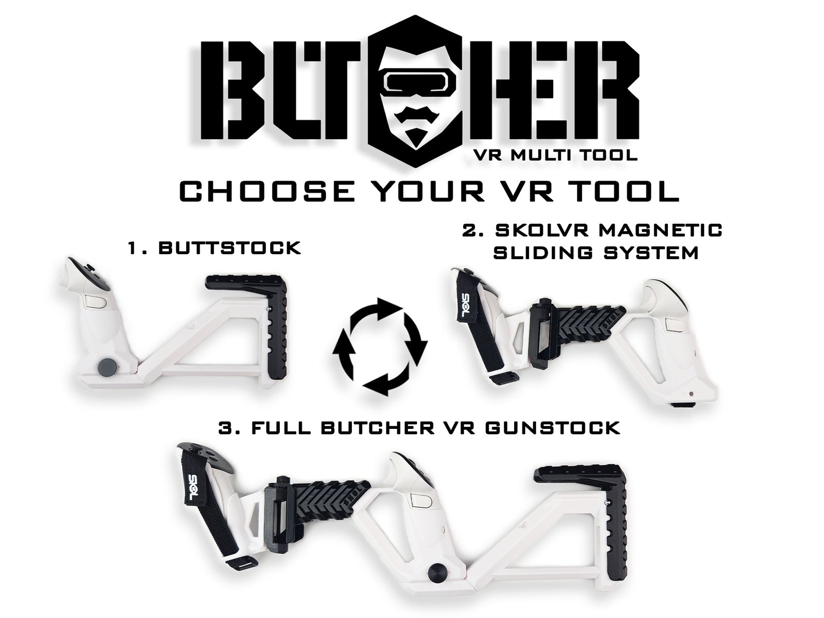 NEW BUTCHER VR Gunstock Multi Tool – SKOLVR