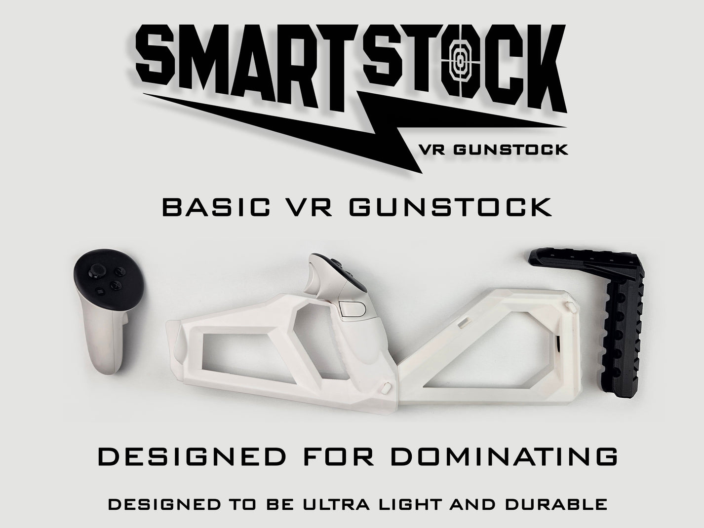 SMARTstock VR Gunstock for Quest 1/2/3/3S/Pro/Rift S – SKOLVR