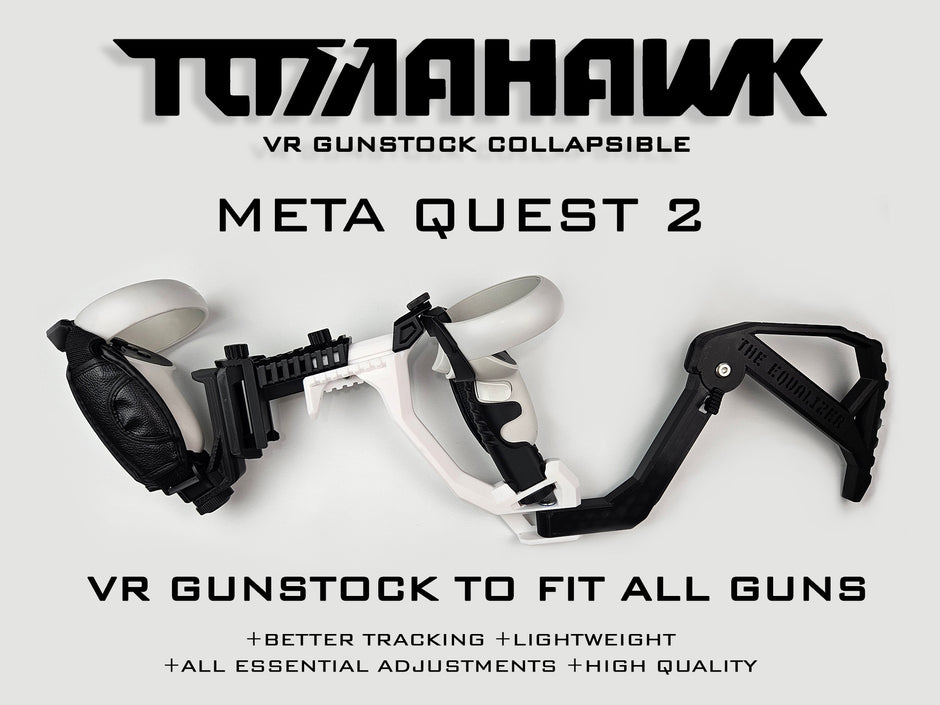 SKOLVR accessories, TOMAHAWK, BUTCHER, SMARTstock VR Gunstock